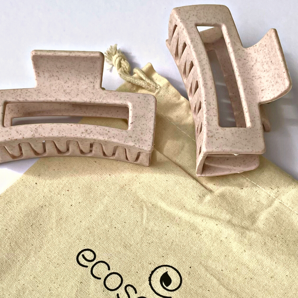 Biodegradable Hair Claw Clip - 2pcs - Ecosophist