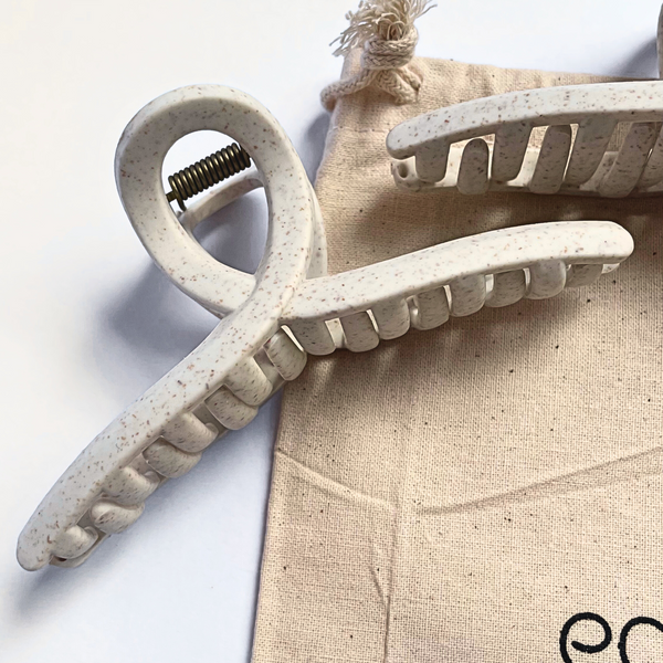 Biodegradable Hair Claw Clip - 2pcs - Ecosophist