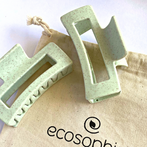 Biodegradable Hair Claw Clip - 2pcs - Ecosophist