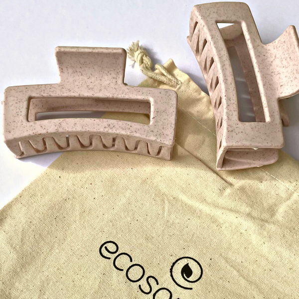 Biodegradable Hair Claw Clip - 2pcs - Ecosophist