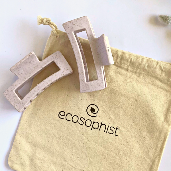 Biodegradable Hair Claw Clip - 2pcs - Ecosophist